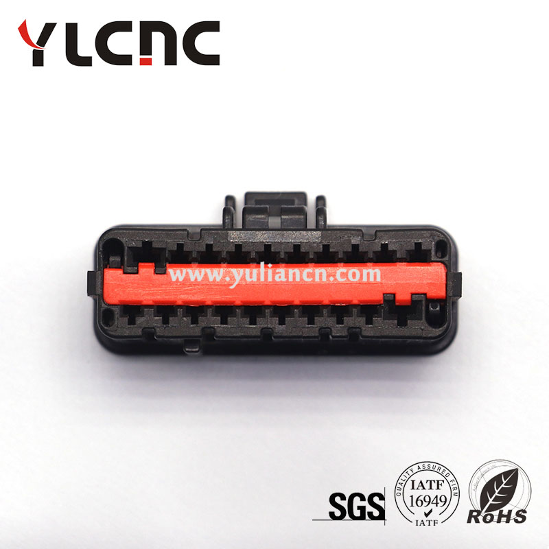 Automotive wiring harness connector DJ7201-0-200-P OE 2098377-1-Product ...