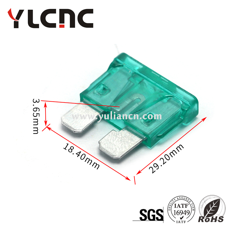 Medium fuse 30A green-Product-Zhejiang Yulian Technology Co., Ltd